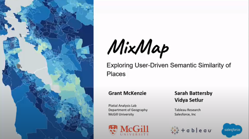 MixMap presentation at AutoCarto 2022 – Platial Analysis Lab